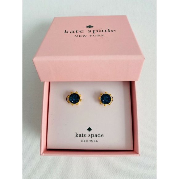 kate spade | Jewelry | Kate Spade New York Flying Colors Bezel Studs ...